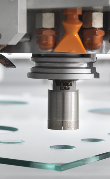 Tools for glass processing | Diamut | BiesseGroup